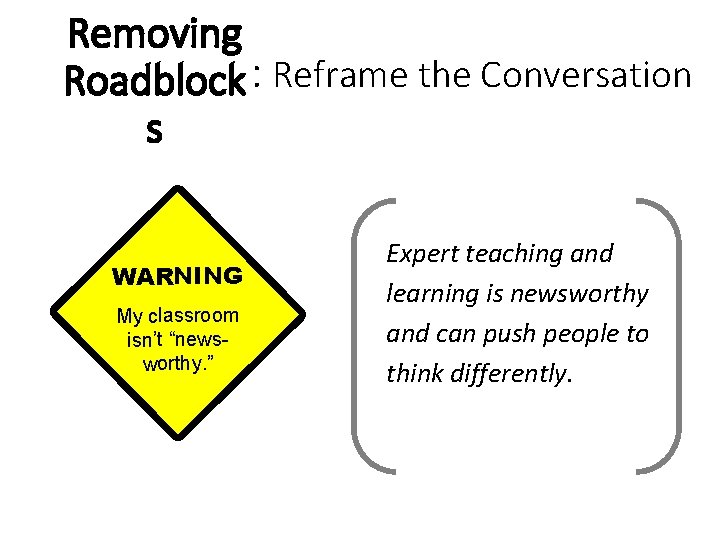 Building Bridges Between Expert Teachers and the Media