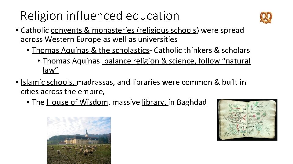 Basic Impacts of Religion in Western Europe the