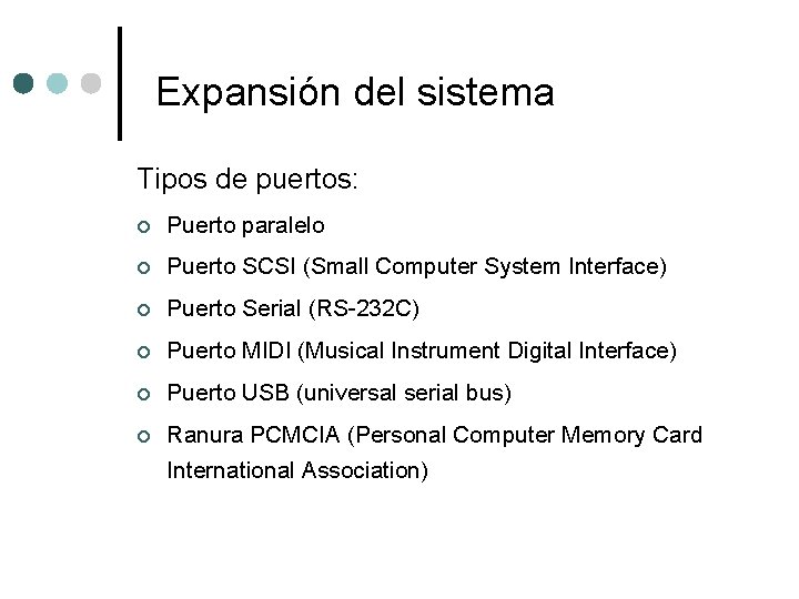 Conceptos bsicos de Computacin Arquitectura Informtica Nota Con
