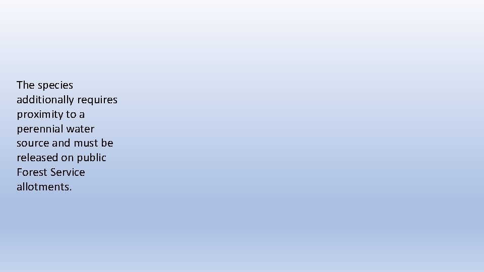 Sierra Vista Ranger District Lepus Octopedis Habitat Modeling