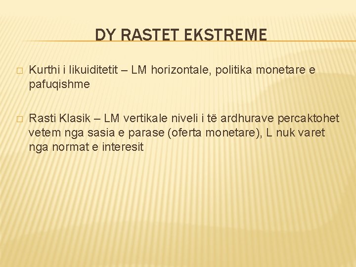 LIGJ VII POLITIKA MONETARE DHE FISKALE MSC FISNIK
