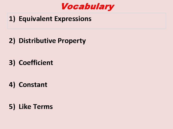 MS Algebra ASSE1 b Ch 2 5 Expressions