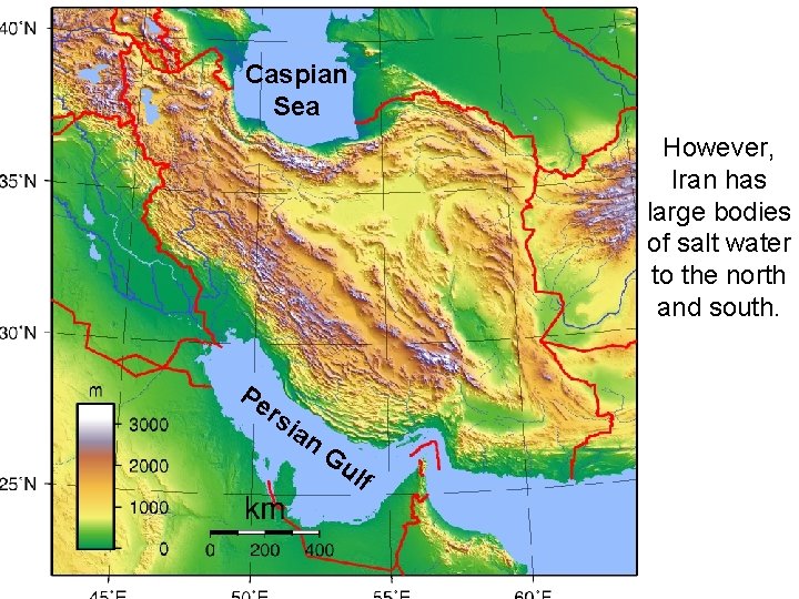 Iran Objectives Identify Iran on a blank map