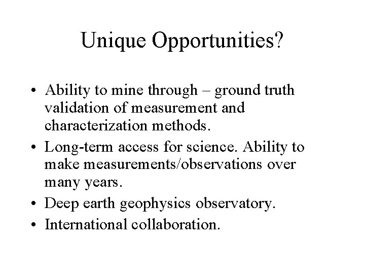 Rock MechanicsGeophysics Larry Costin Sandia National Labs Paul