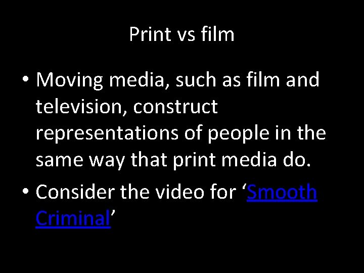 Creative Media Unit 1 lesson 13 Lesson Objective