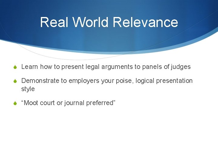 ORAL ADVOCAY TRAINING Part 1 February 21 and