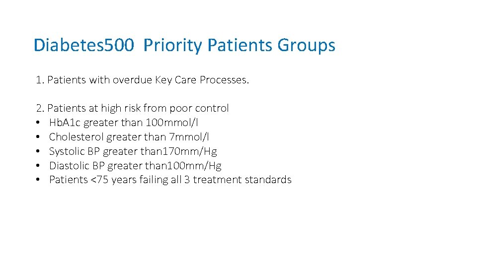 Diabetes 500 How Pharmacists can directly lead on