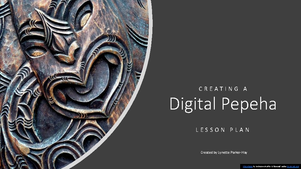 CREATING A Digital Pepeha LESSON PLAN Created by