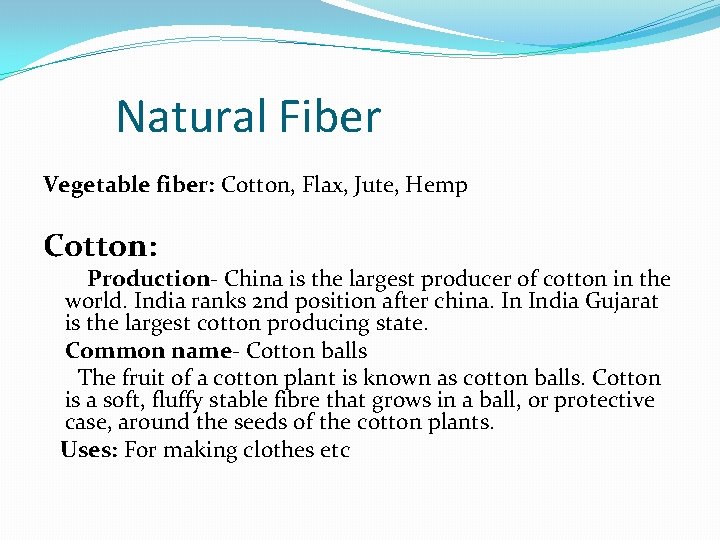 Introduction to Textile Fibers By Dr Jyoty AngotraLecturer