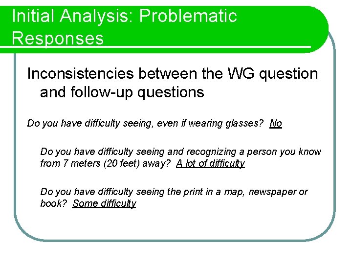 Understanding the Washington Group Measures Distinguishing disability ...