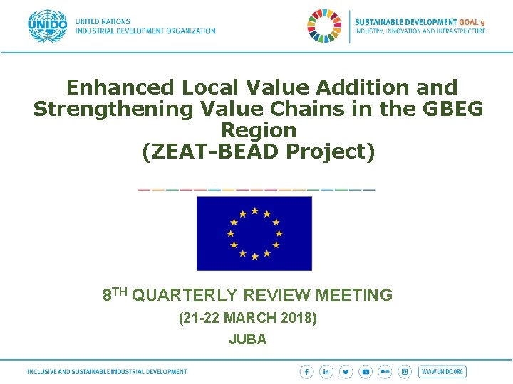 Enhanced Local Value Addition and Strengthening Value Chains