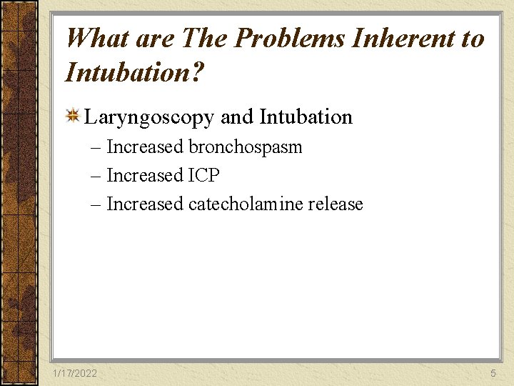 RSI Rapid Sequence Intubation What When Where Why