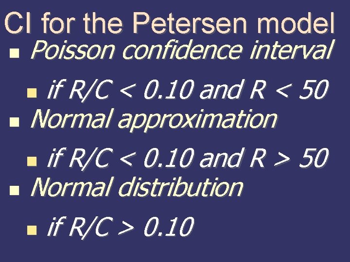 Population Ecology Population potentially interbreeding and interacting ...