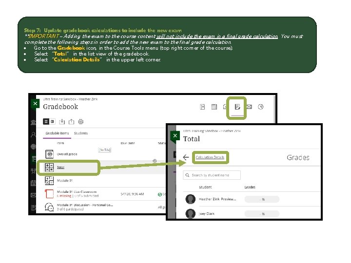 Adding a Nursing Exam to a Blackboard Ultra
