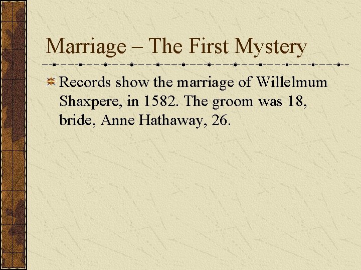 An Introduction to Shakespeare The Man the Myth