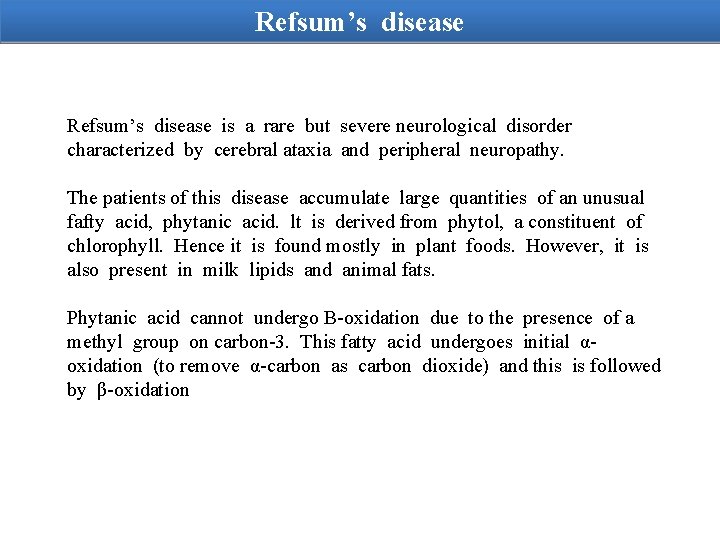 LIPID METABOLIC DISORDERS Md Abdur Rakib Ph D