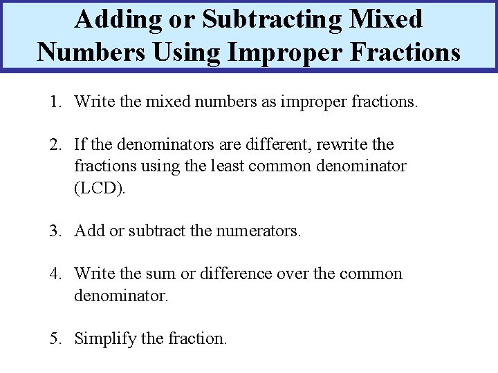 Lesson 4 3 Core Focus on Decimals Fractions
