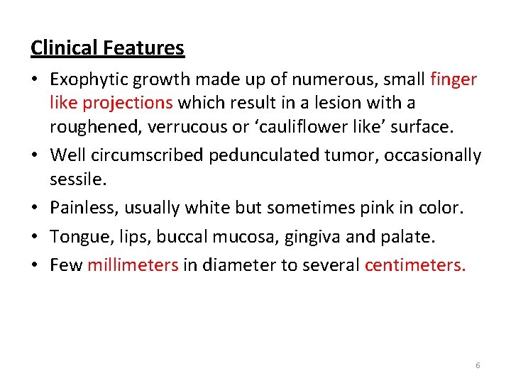 1 Benign Tumors of Epithelial Tissue Origin Premalignant