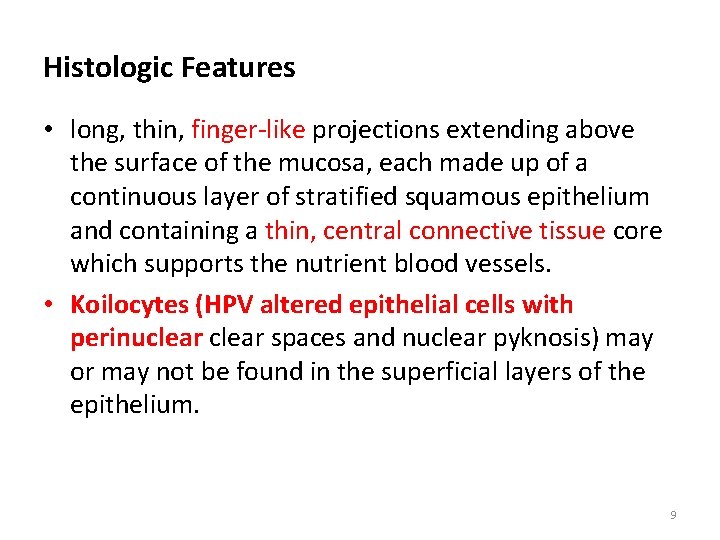 1 Benign Tumors of Epithelial Tissue Origin Premalignant