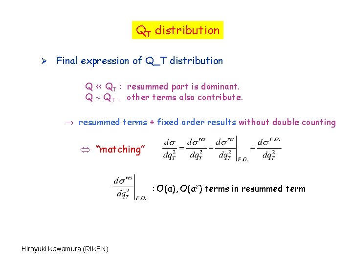 QCD prediction for the dimuon QT spectrum in