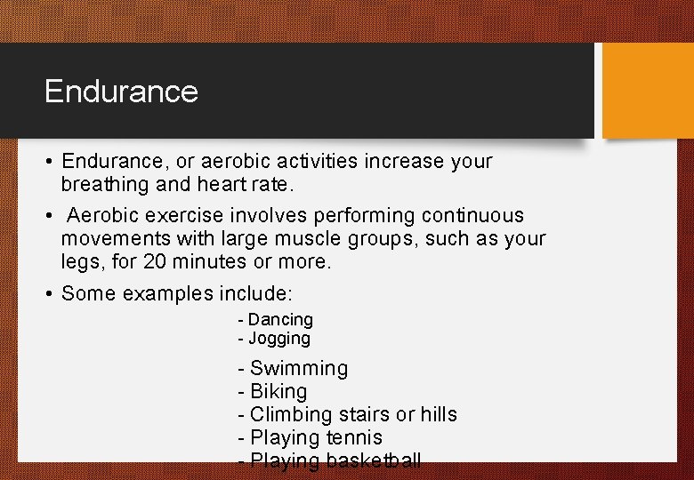 Physical activity and Exercise for Health Chapter 1