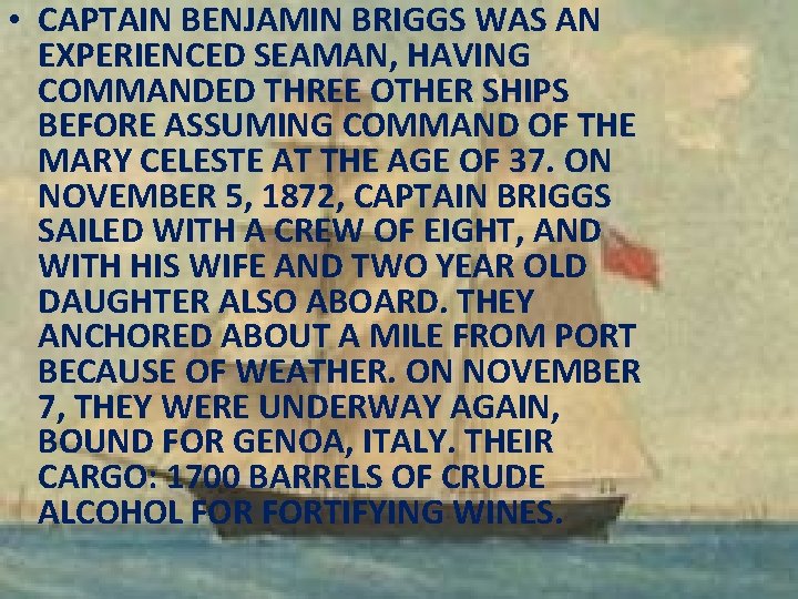 Mary Celeste By Amy Marie Calleja THE DISAPPEARANCES