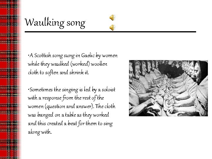 The Music of Scotland Learning Intentions By the