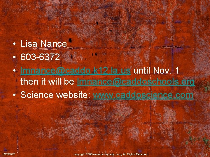 Student Engagement Lisa Nance 6 12 Science Curriculum