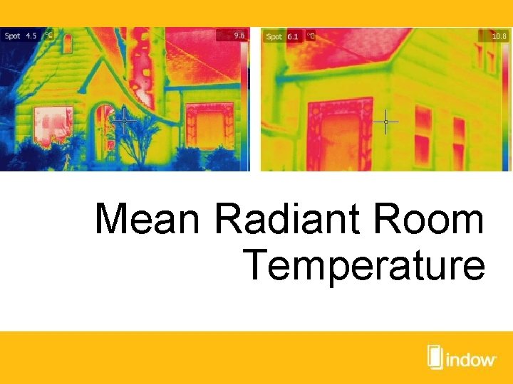 Mean Radiant Room Temperature Indow and Energy Savings