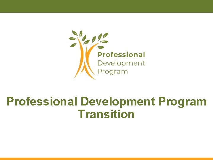 Professional Development Program Click to edit Master title