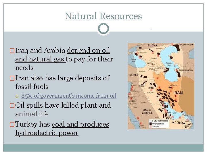Middle East CHAPTER 16 17 18 Objectives Students