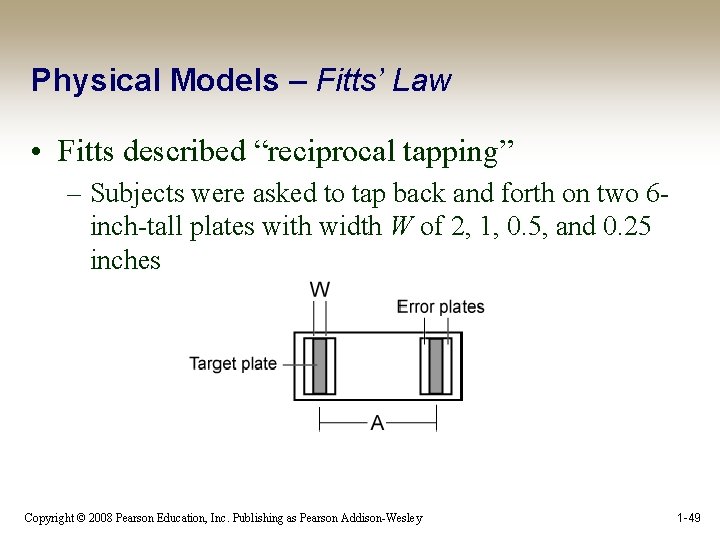 Keyboard Level Model KLM The KLM is a