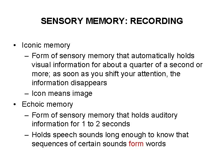 Module 11 Types of Memory INTRODUCTION Definitions Memory