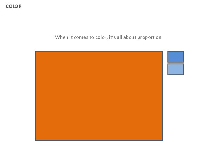 Basic Design Considerations Intention of the piece Color