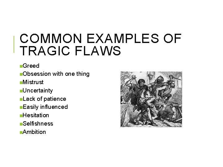 BELLRINGER Respond to the following Why do the