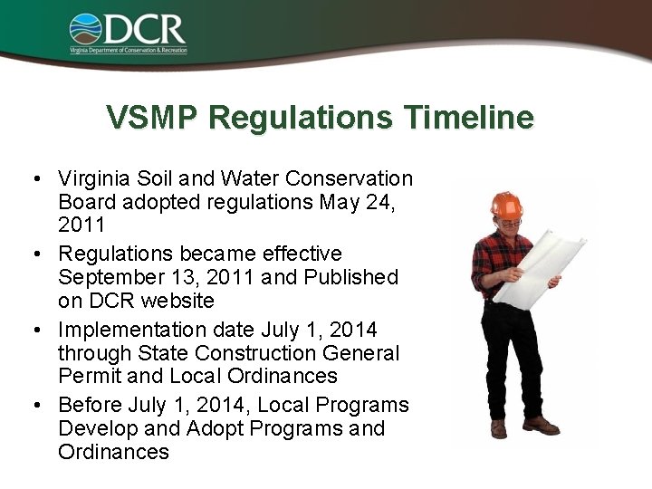 Webcast Series Virginia Stormwater Management Program The Chesapeake