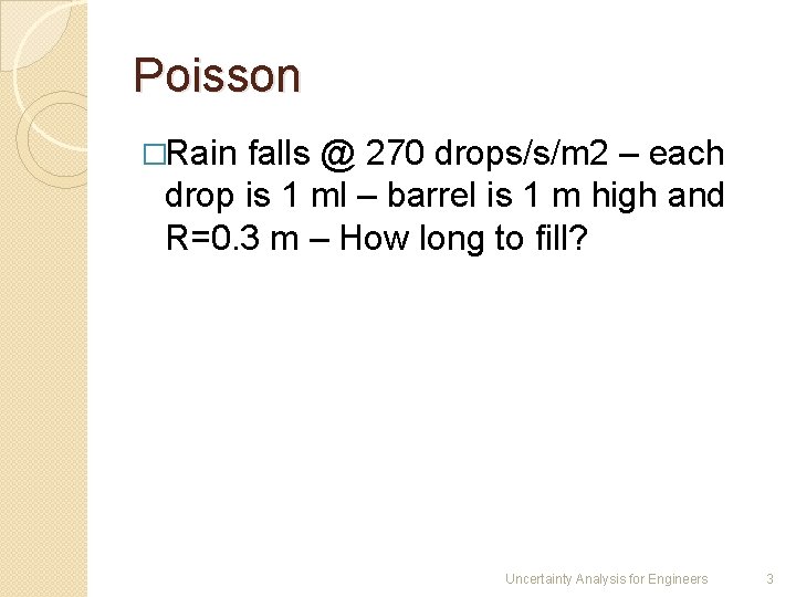 Some Example Applications of Distribution Functions Jake Blanchard