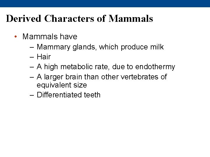 Chapter 34 The Origin and Evolution of Vertebrates