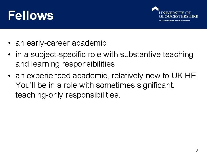 The UKPSF and the HEA Fellowship scheme Ros