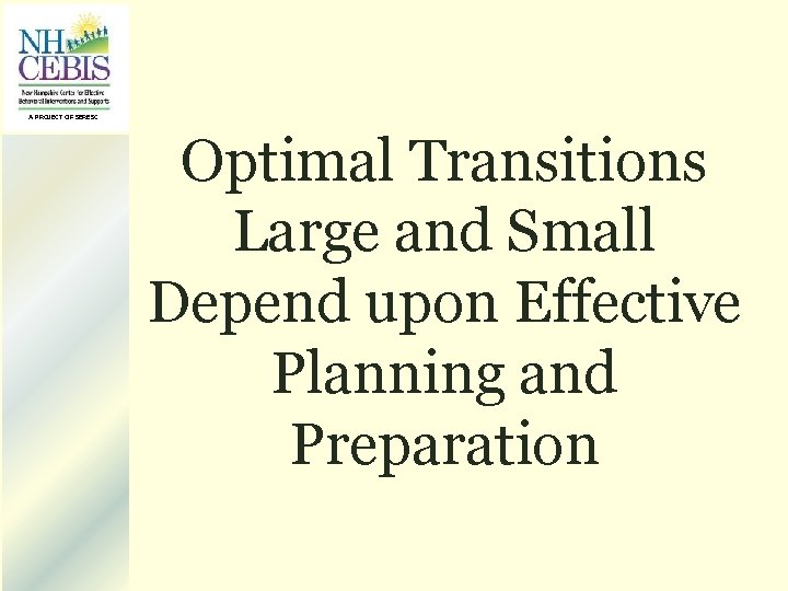 School Opening September Only Happens Once A PROJECT