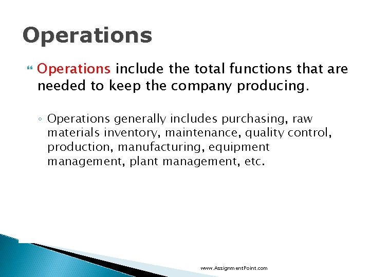Lecture 9 Introduction to Business Basics of production