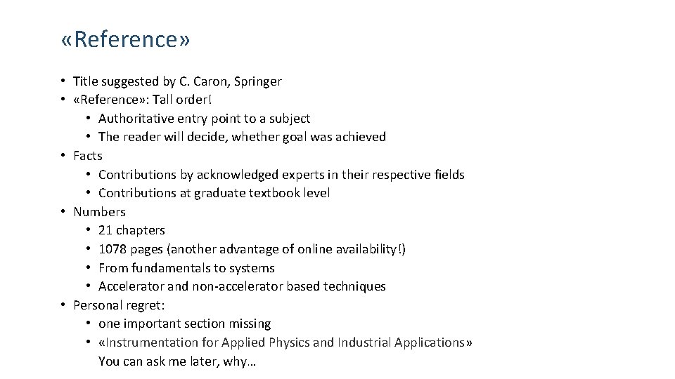 Particles Physics Reference Library Christian Fabjan November 2020