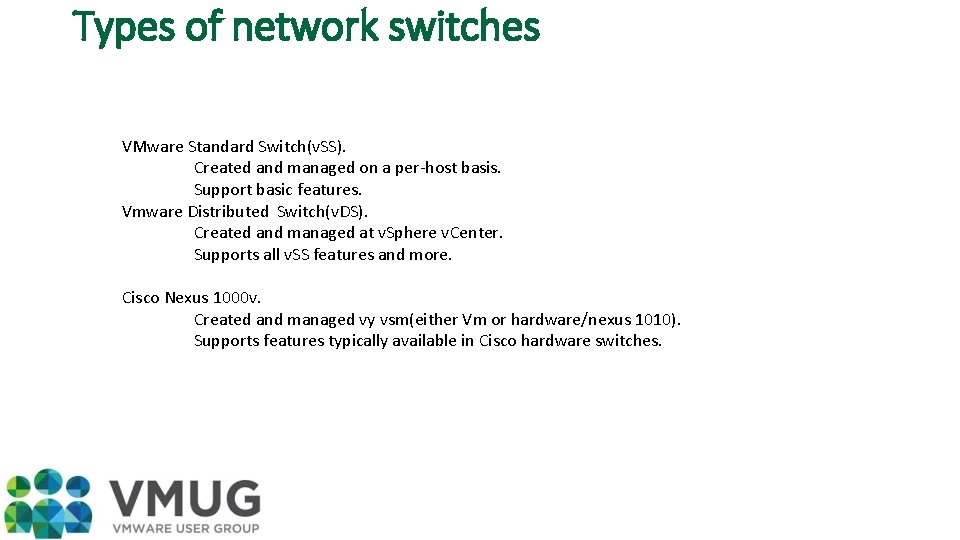 Best Practices For VMware v Sphere VMUG Sri