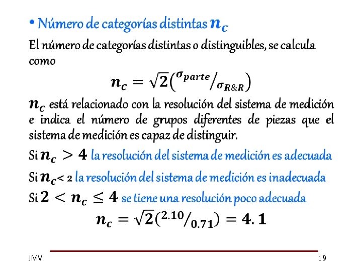 Calidad de las Mediciones Repetibilidad y Reproducibilidad RR