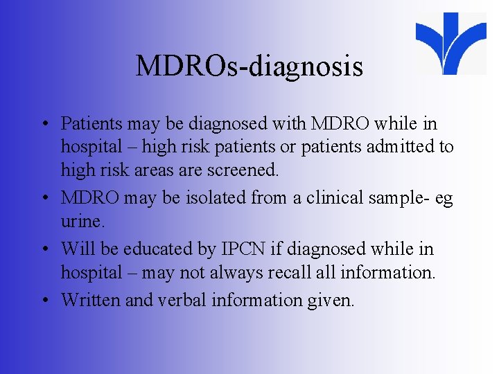 Bon Secours Hospital Cork Infection Prevention and Control