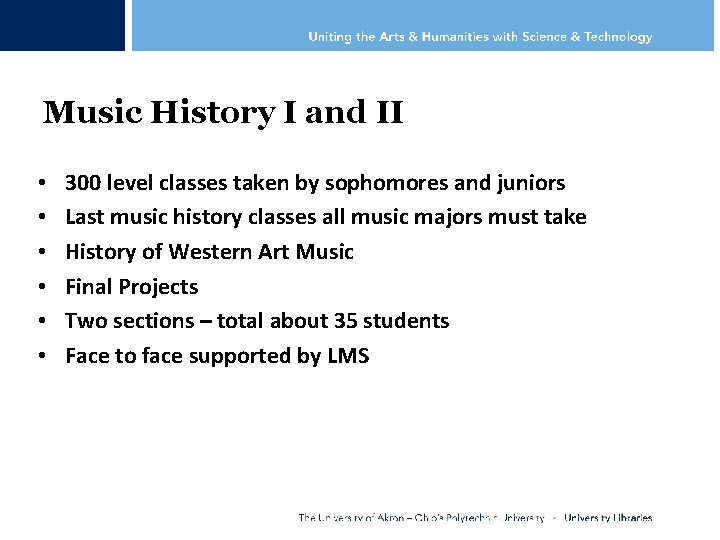 Lisa A Lazar Performing Arts Librarian March 6