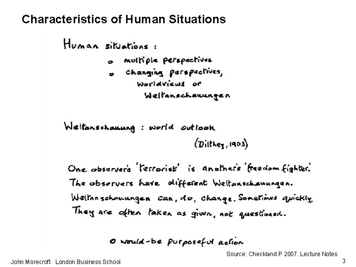 Feedback Systems Thinking and SSM Some Reflections on