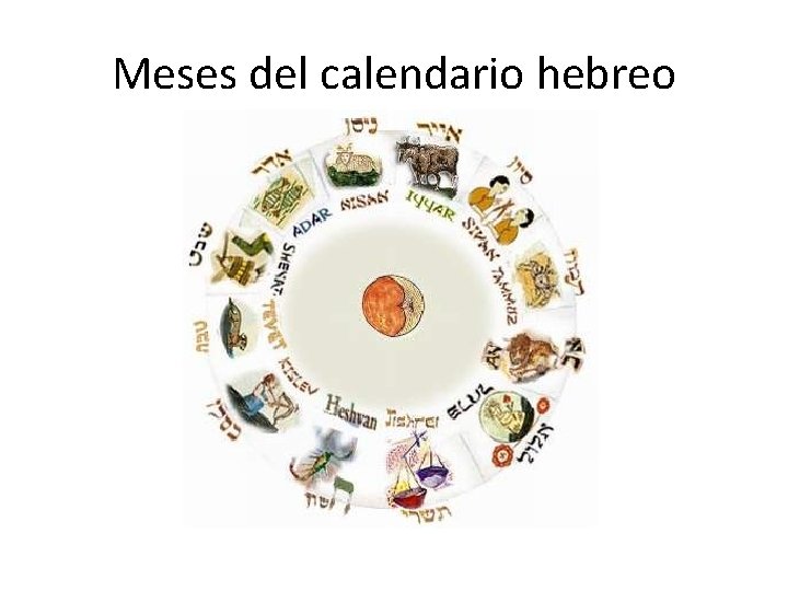 El Calendario El calendario hebreo es un calendario
