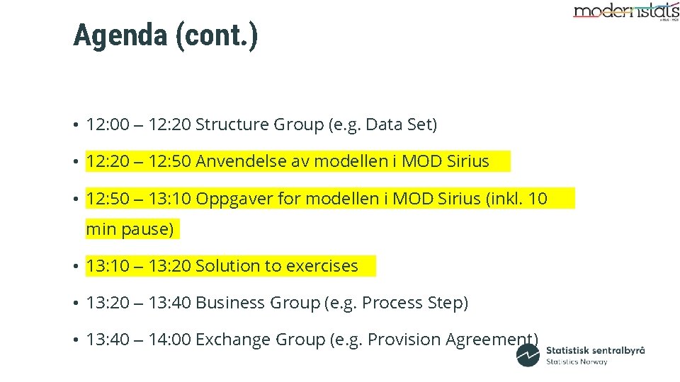 Introduction to GSIM October 2019 Generic Statistical Information