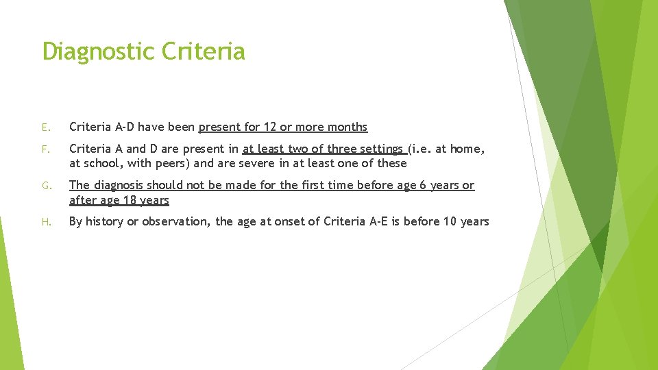 Disruptive Mood Dysregulation Disorder Diagnostic Criteria A Severe